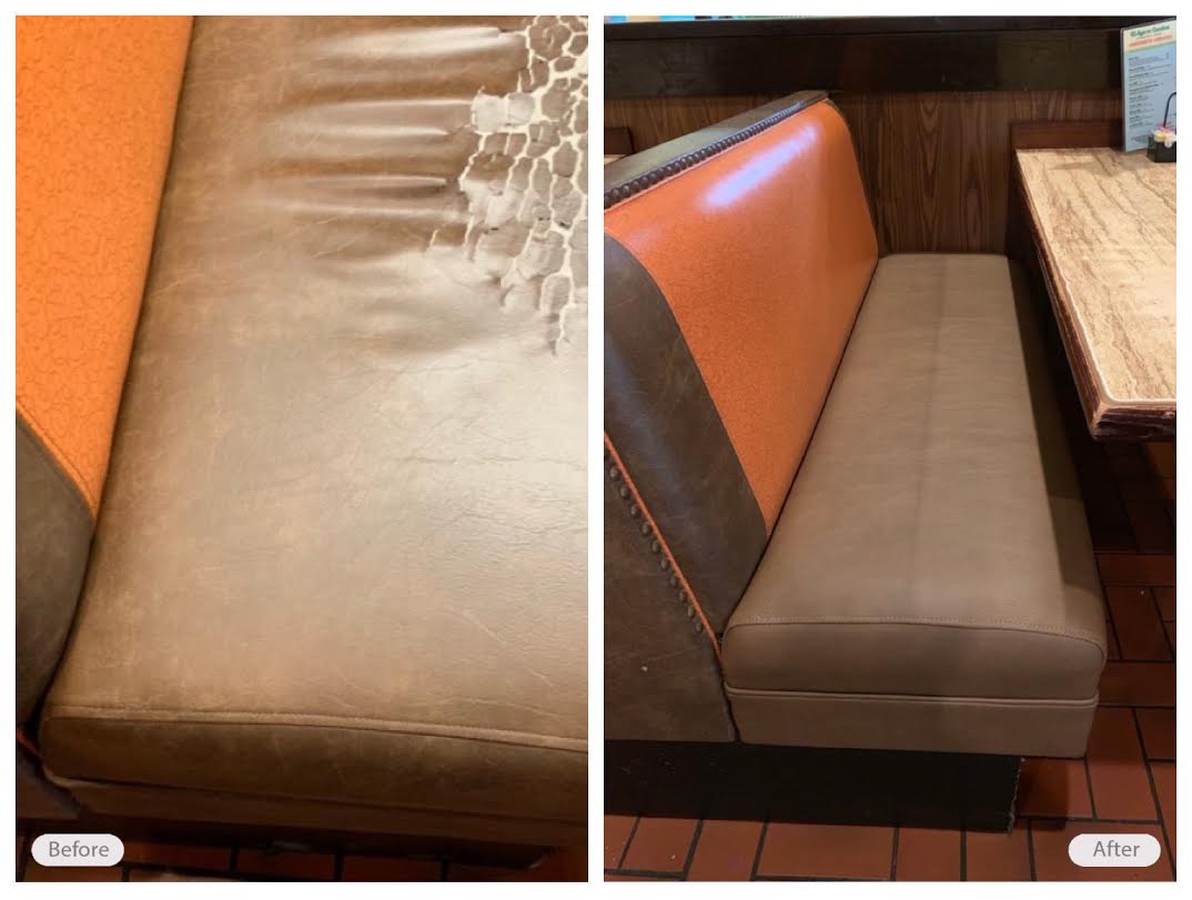 Restaurant Booth Seating Repair Office Furniture Restoration